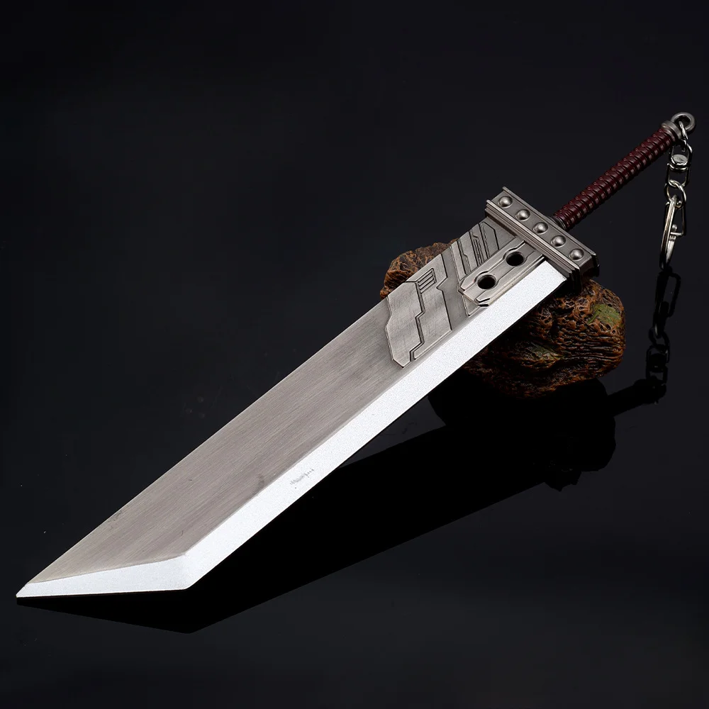 22cm-Buster-Sword-Keychain-Fantasy-Game-Weapon-Cloud-Strife-Game-Metal ...