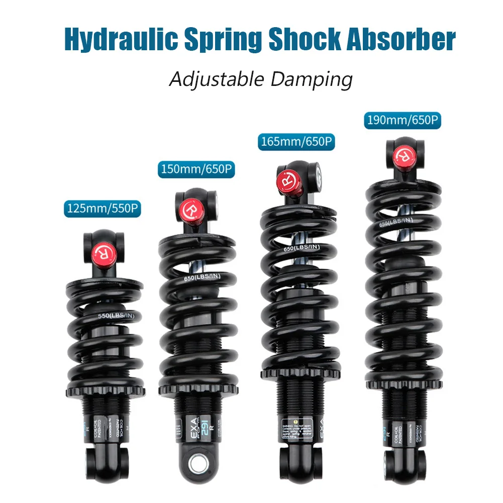 291R-Shock-Absorber-125-150-165-190mm-Alloy-Hydraulic-Spring-Shock ...