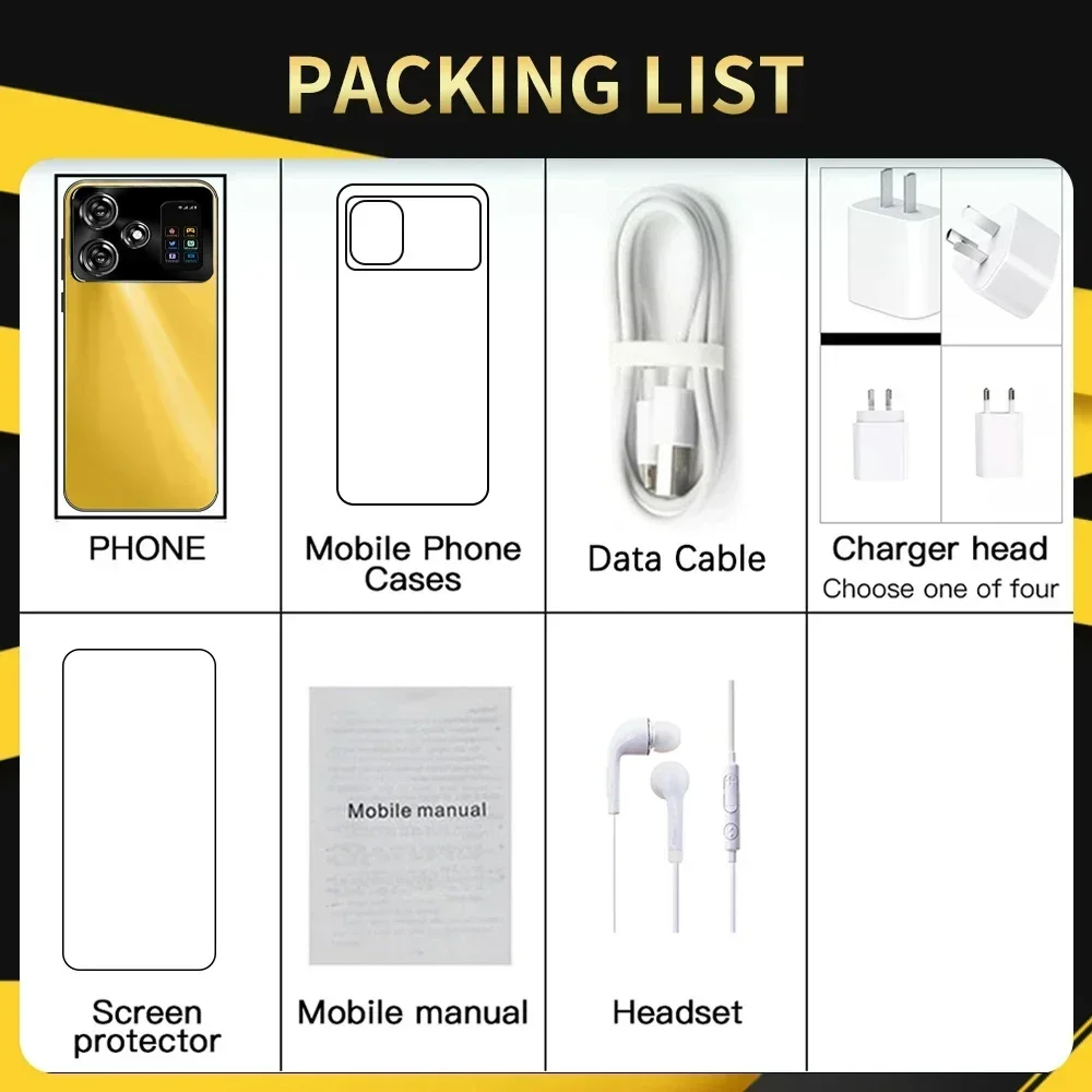 2025 Original X10 Pro Smartphone 7.3inch Global Version 22G+2TB ...