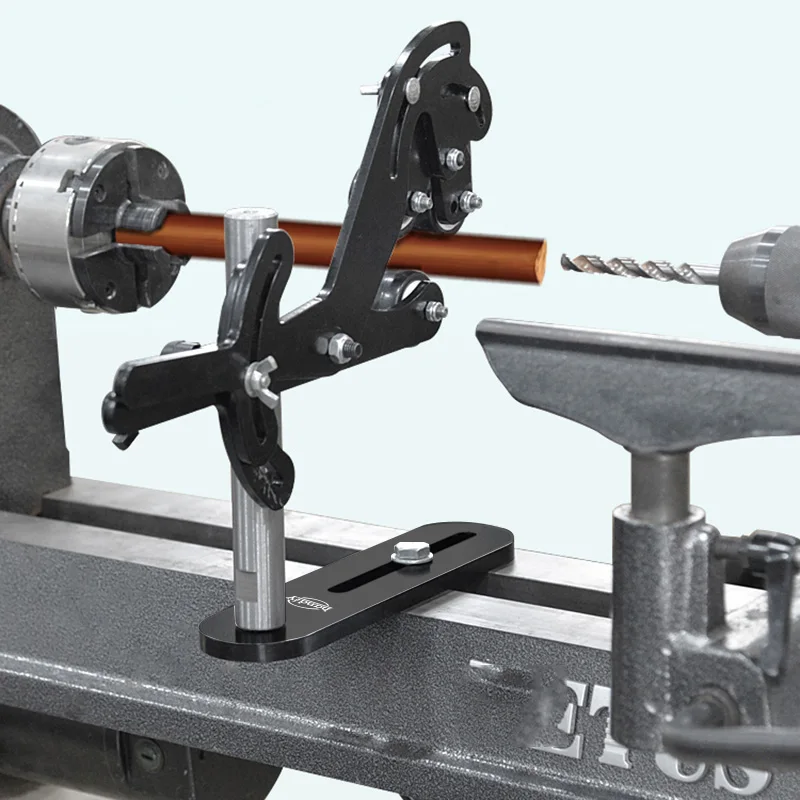 Lathe-Center-Frame-Wooden-Rotating-Anti-Shake-Bracket-Support ...