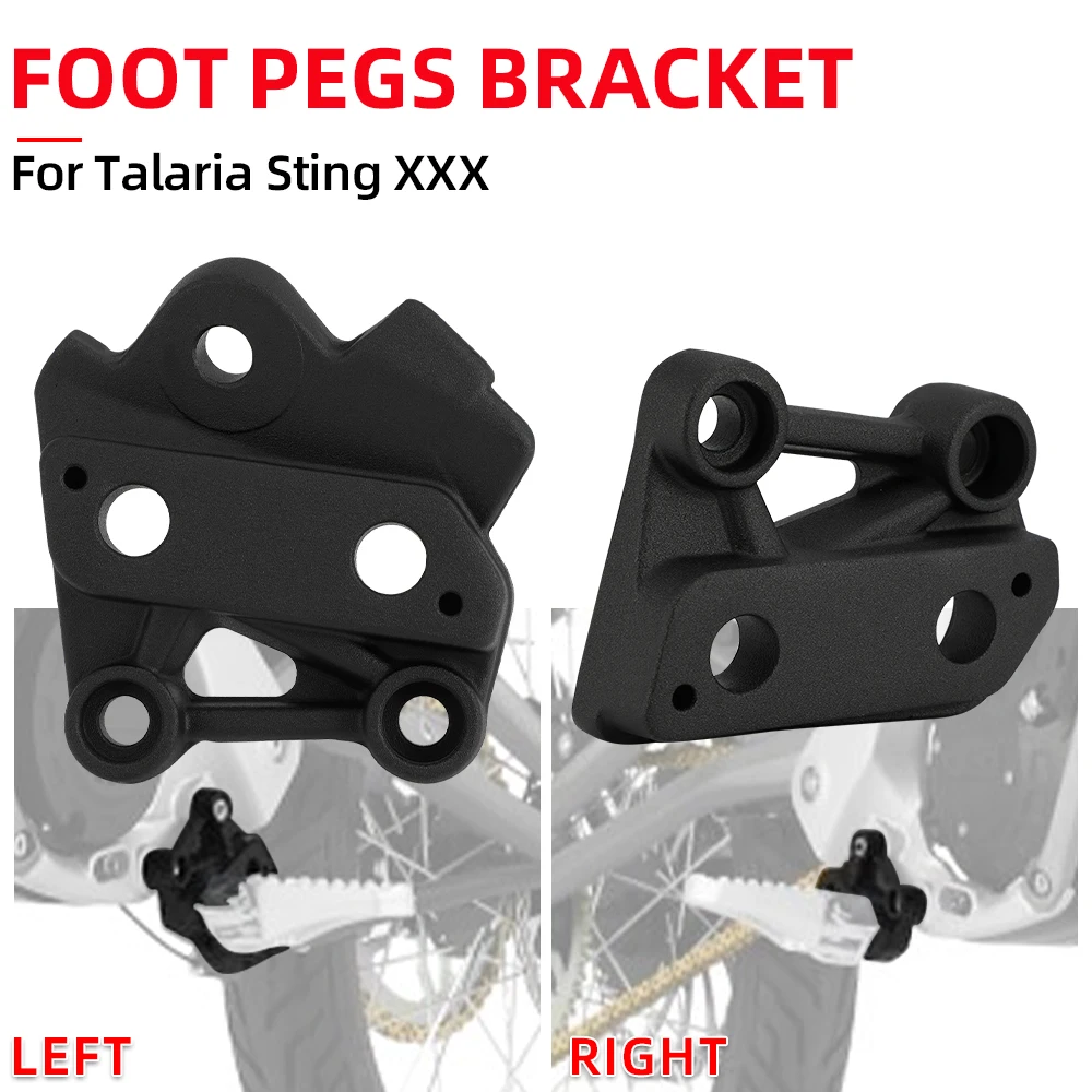 Motorcycles Accessories Right Left Bracket Adjustable Foot Pegs For ...