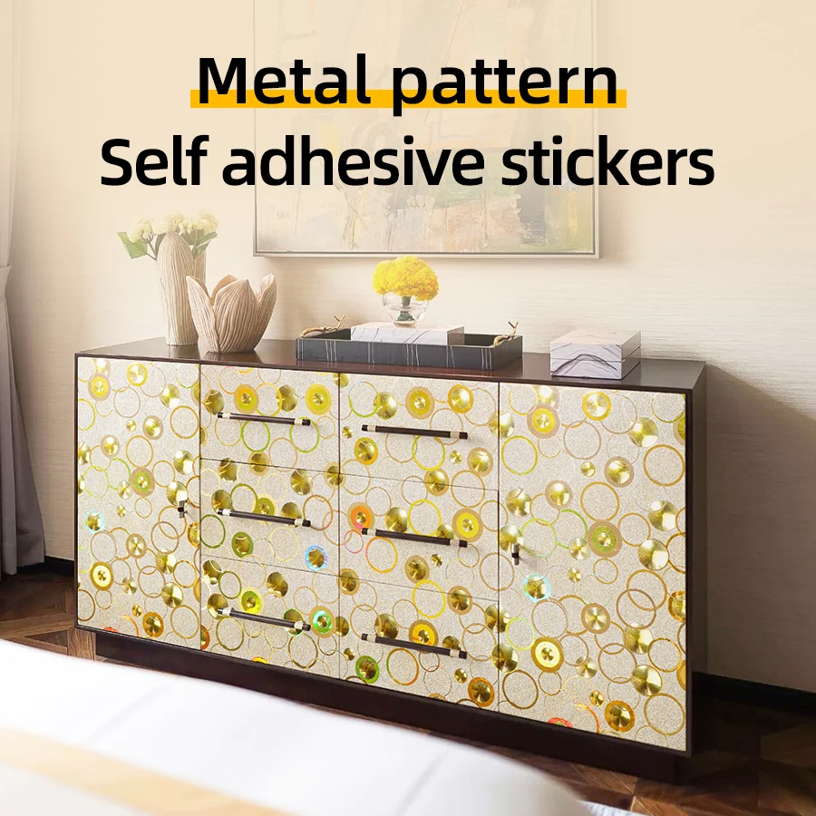 Modern-Luxury-Furniture-Renovation-Cabinet-Stickers-Gold-Color-Modified ...