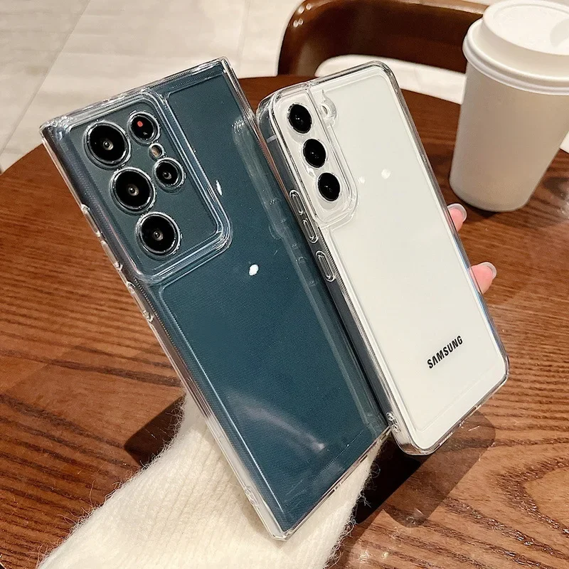 Space-Clear-Case-for-Samsung-Galaxy-S24-S23-FE-S22-S21-S20-FE-A55-A14 ...