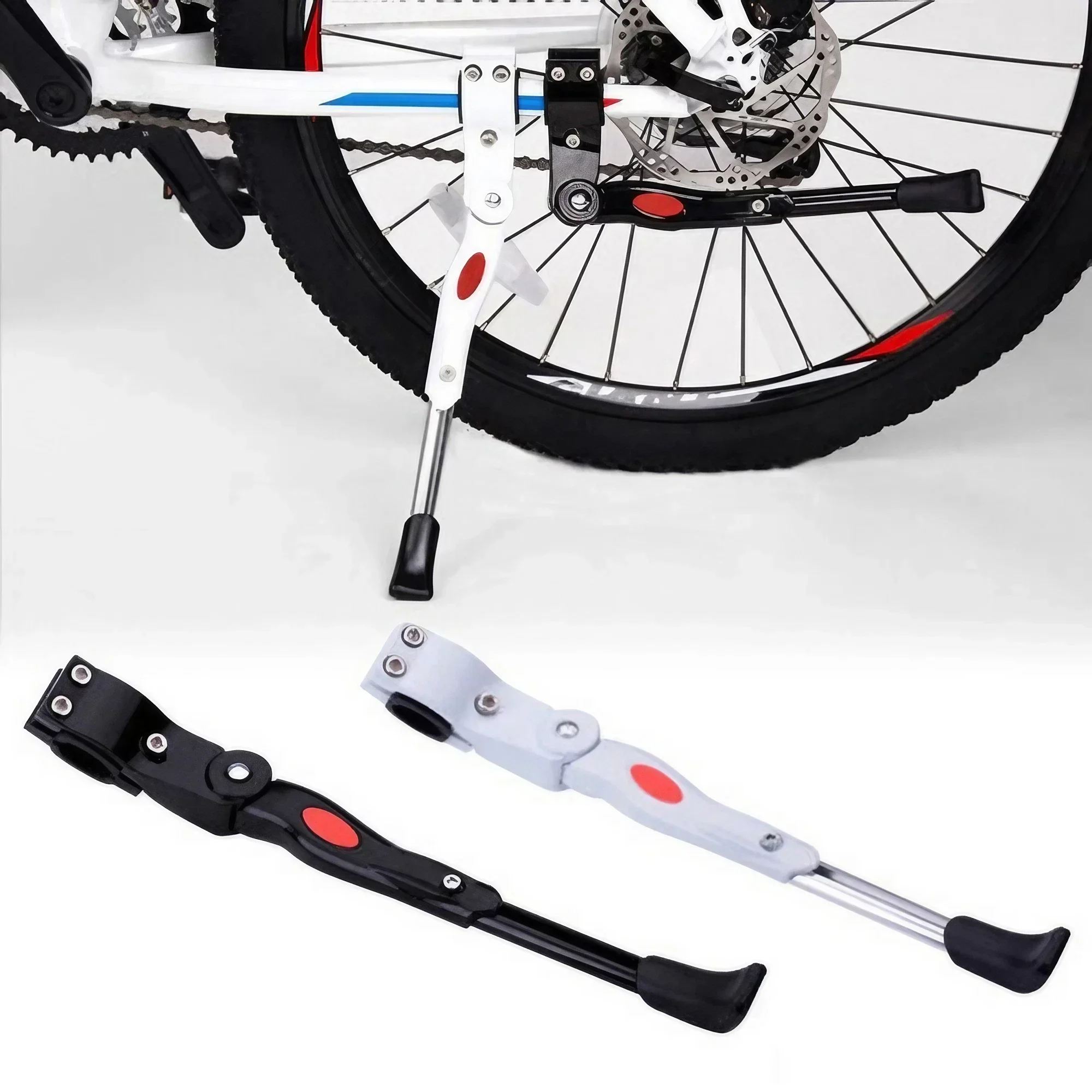 Adjustable Bicycle Kickstand Parking Rack Bicycle Side Support ...