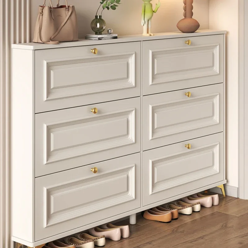 Inclina-o-pequena-sapateira-econ-mico-espa-o-Saving-Rack-casa-porta ...