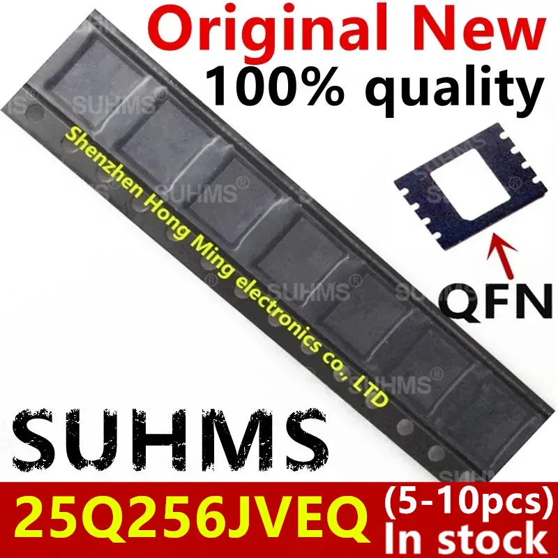 5-10piece-100-New-25Q256JVEQ-25Q256JVEIQ-W25Q256JVEQ-W25Q256JVEIQ-QFN-8 ...