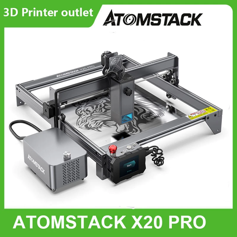 Atomstack X20 Pro Laser Power 130w Laser Engraving Cnc Engraver Support ...