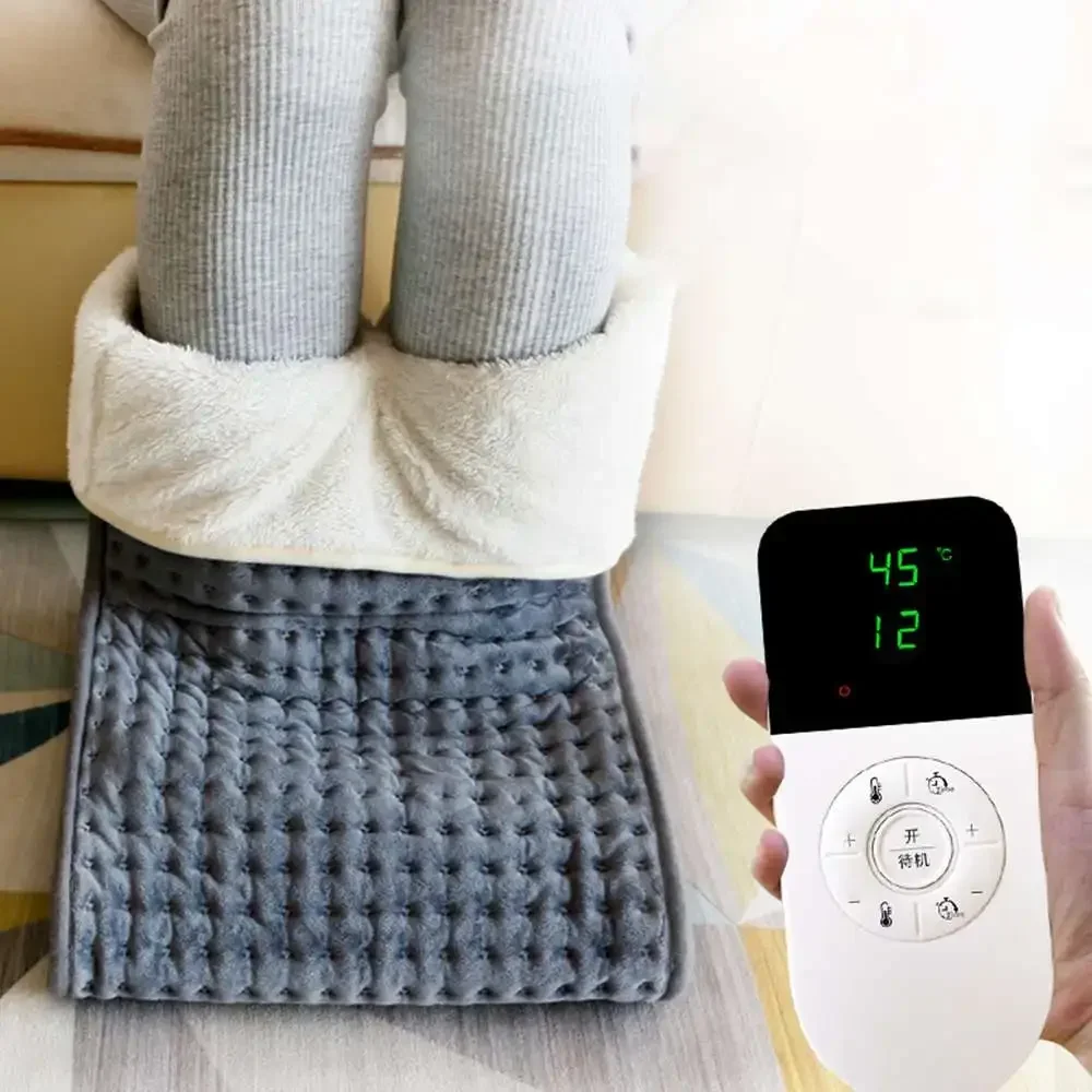 90W Electric Foot Warmer Heater Warm Foot Cover USB Charging Power ...