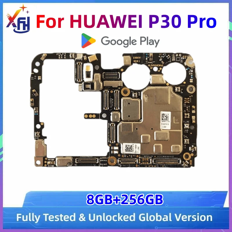 Motherboard-for-HUAWEI-P30-Pro-256GB-ROM-Unlocked-Mainboard-with-Full ...