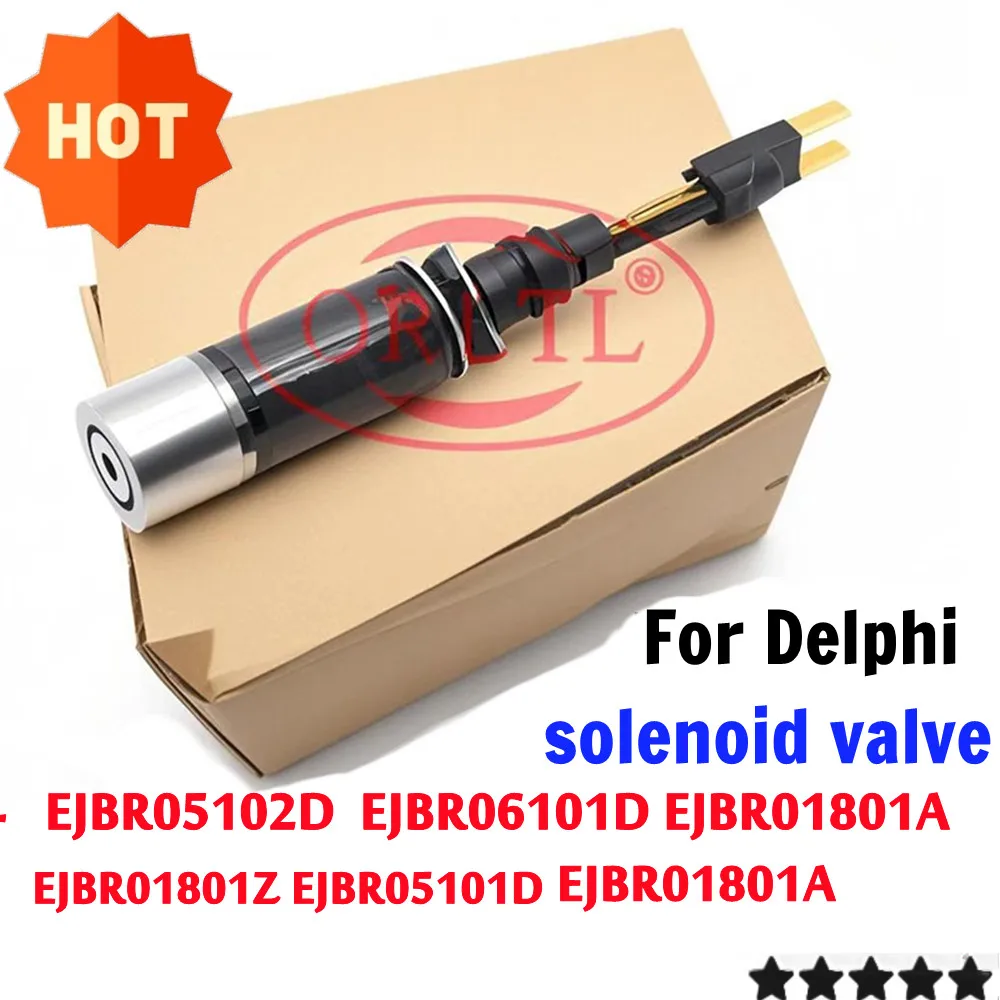 ORLTL Diesel Fuel Injector Solenoid Valve for Delphi INJECTOR ...