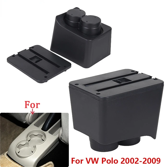 For Volkswagen Polo Armrest For VW Polo 9N 3 Car Armrest box 2002-2009 ...