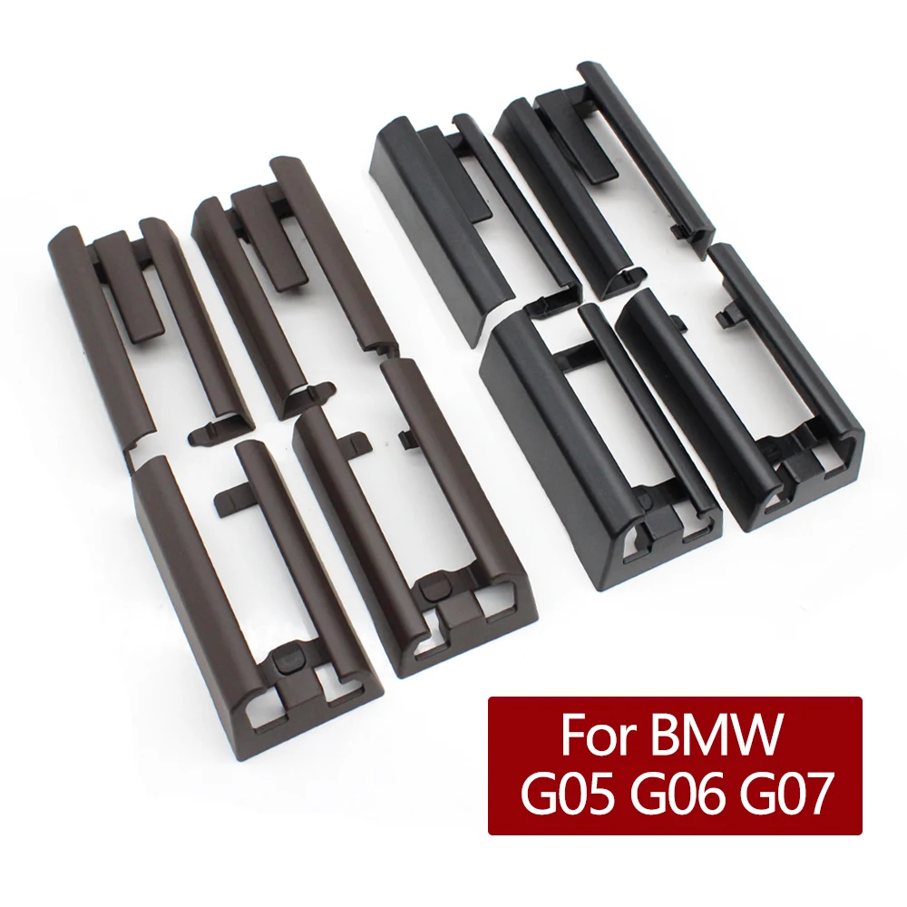 Interior-Car-Left-Right-Seat-Sliding-Track-Rail-Cover-Trim-Bonnet ...