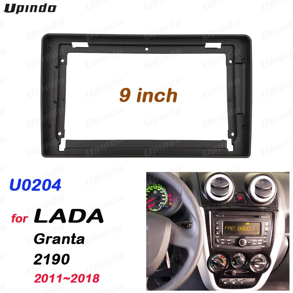 Car Accessory Double Din 9 Inch Audio Plastic Fascia Gps Mp4 Radio ...