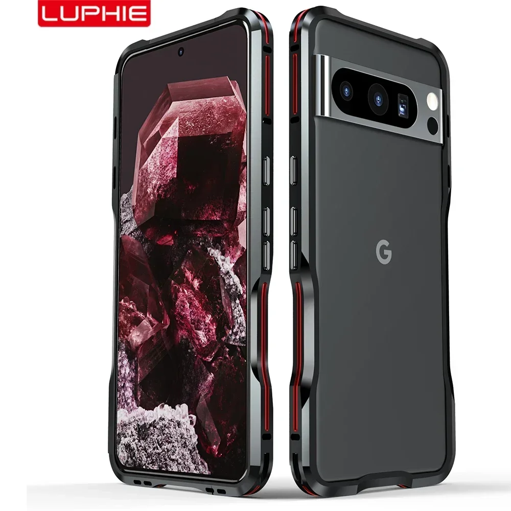 Original-LUPHIE-Metal-Bumer-For-Google-Pixel-8-Pro-Case-Pixel8-Frame ...