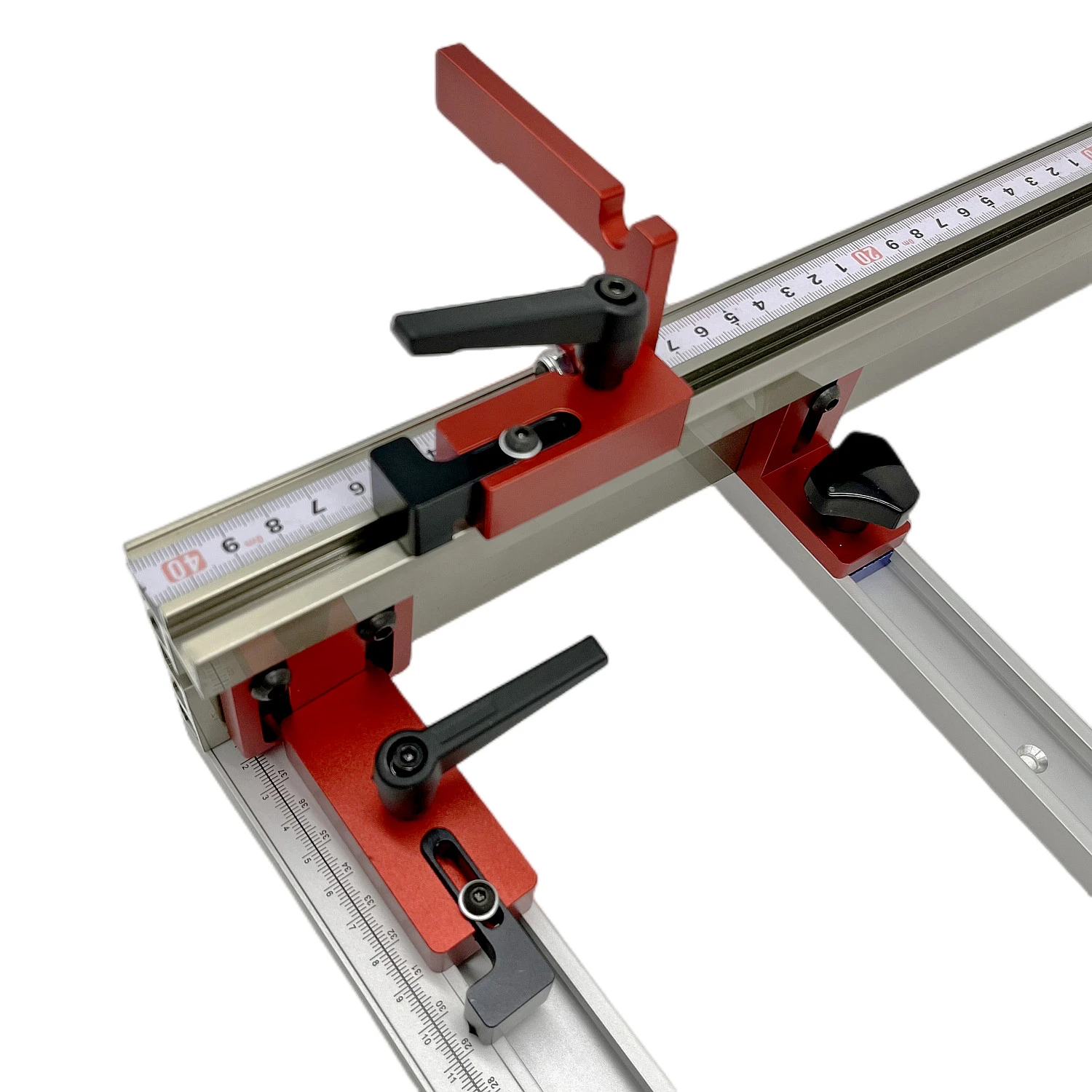 Router Table Fence Aluminum Multi T-Track Table Saw Profile Fence ...
