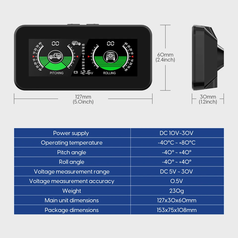 Multi Meter Digital M CATOOL M50 Ca Digital Inclinomete Automotive ...