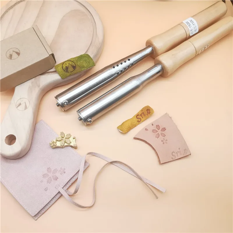 150W/300W Wood Branding Electric Iron Leather Brass Stamp Heating ...