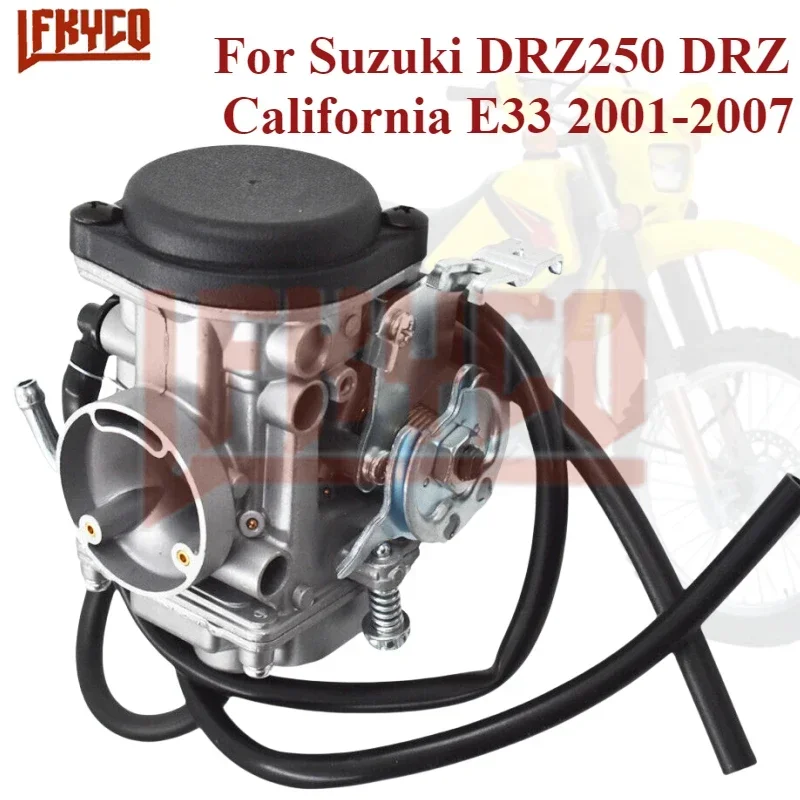 Motorcycle Carburetor Parts for 2001-2007 Suzuki DRZ250 California E33 ...