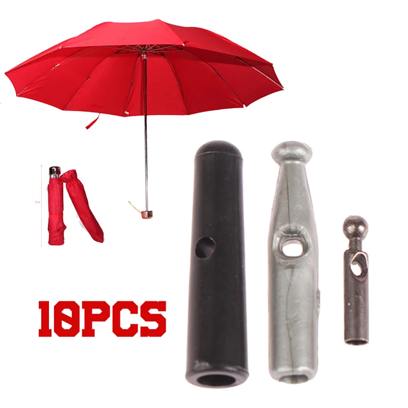 10pcs-Folding-Umbrella-Bones-Cover-Metal-Parts-Components-Metal ...