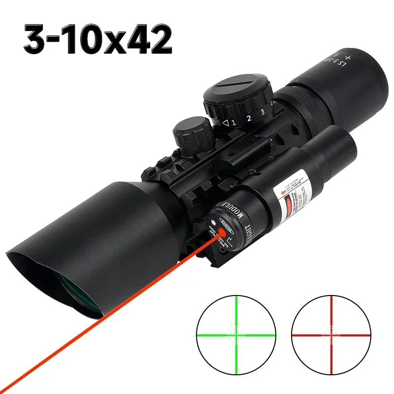Hunting-Scope-3-10x42E-Outdoor-Reticle-Sight-Optics-Sniper-Tactical ...