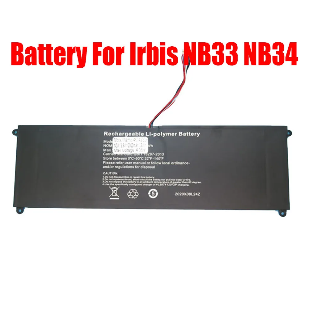 Laptop-Replacement-Battery-For-Irbis-NB33-NB34-Compatible-PL5073223-5073223P-3-8V-10000MAH-38WH ...