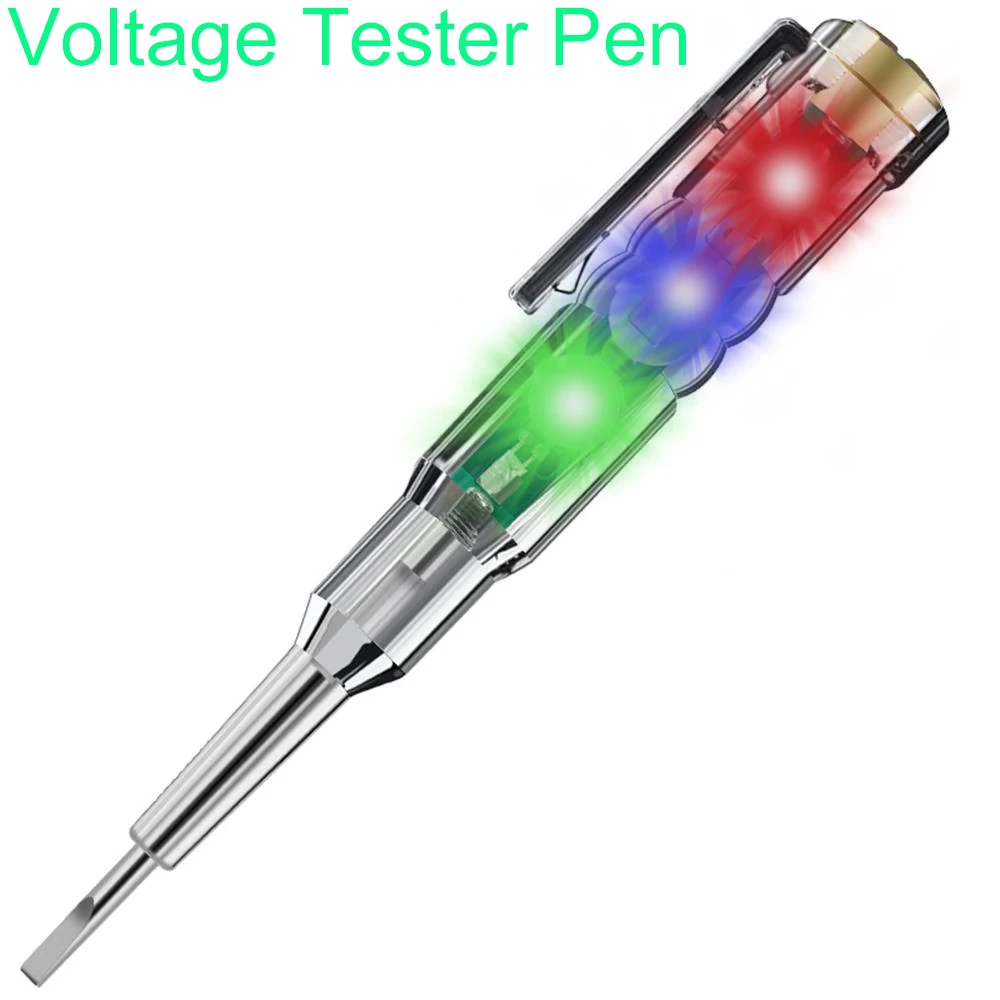 Circuit-Tester-Voltage-Tester-Pen-Screwdriver-Electric-Test-Detector ...