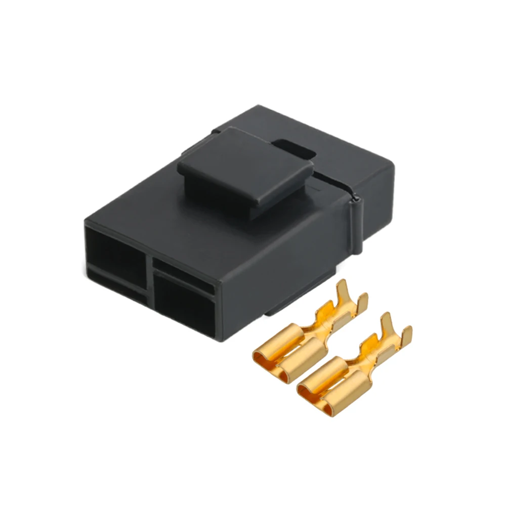 1 Set 2 Pin BX2017 Medium Car Fuse Holder Connector Plug Auto Insurance ...