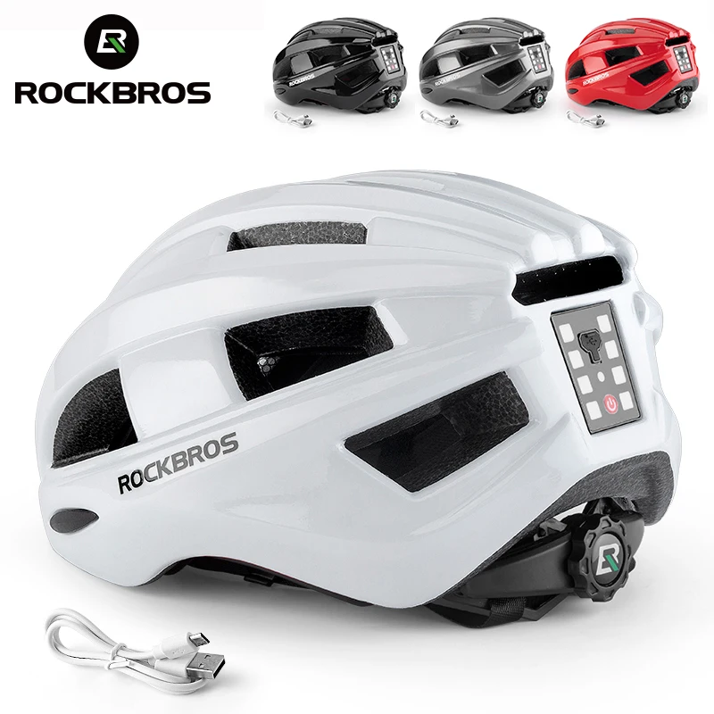 ROCKBROS-Casque de vélo léger, VTT, vélo de route, casque de sécurité moulé intégralement, EPS ...