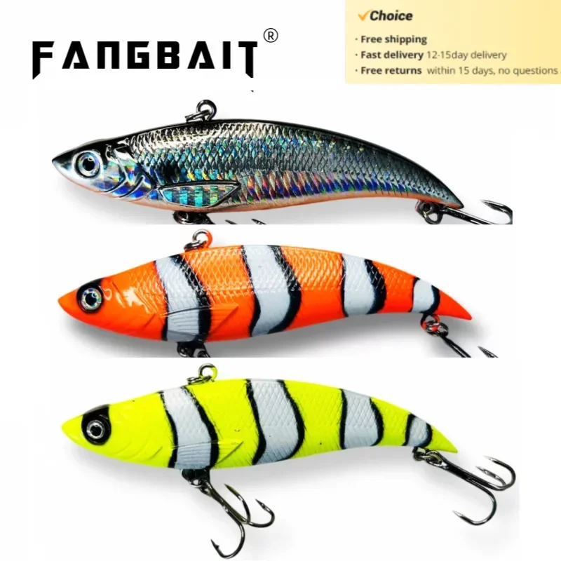 Smith Bay Blue 90HS Vika 90S Ice Fishing Vib Lures Artificial Sinking ...