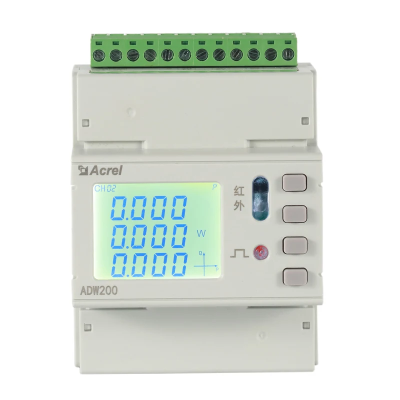 Acrel-ADW210-D24-4S-Multi-Loop-Modbus-RTU-200A-300A-400A-Energy-Meters ...