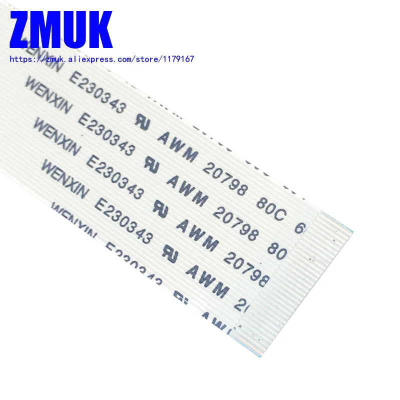 150MM Length E230343 AWM 20798 80C 60V Ribbon Cable For Laptop USB ...