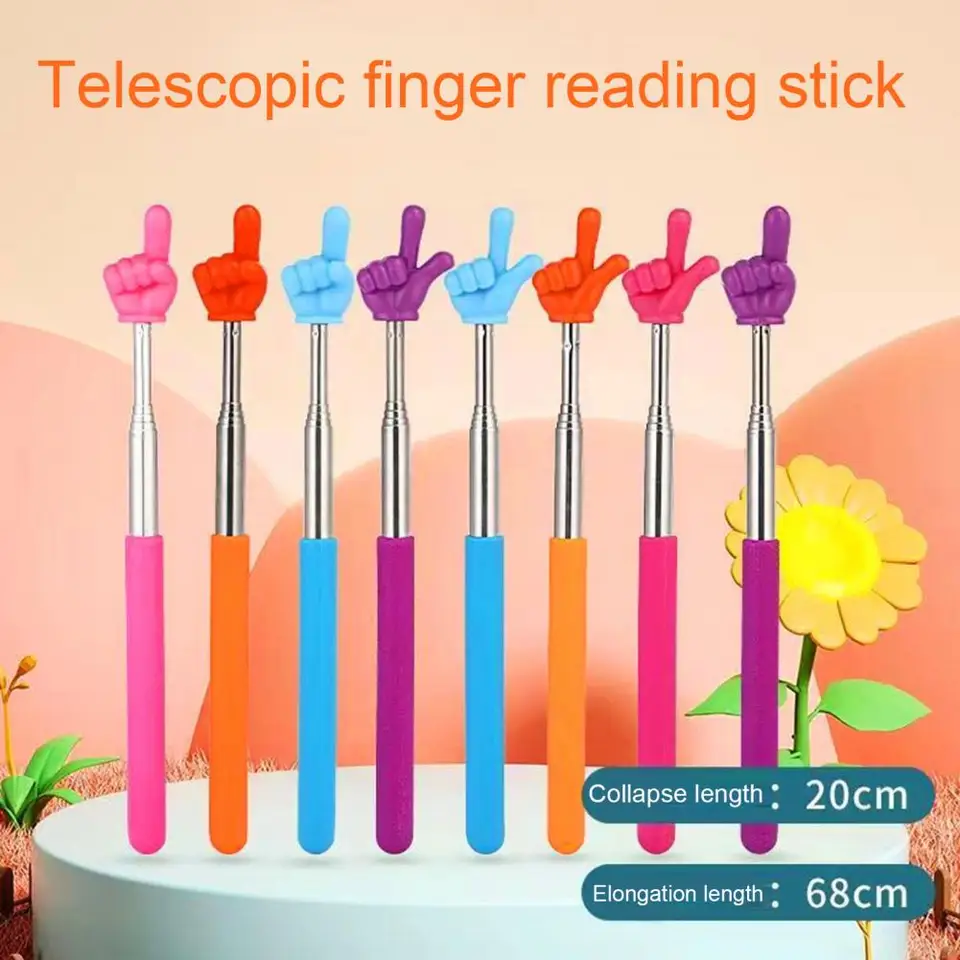 Educational Supplies 4 Pack Retractable Teacher Pointers - Telescopic ...