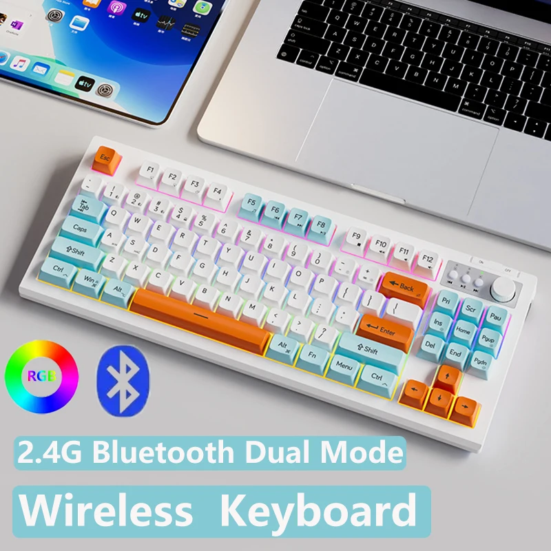 Teclado-sem-fio-bluetooth-rgb-2-4g-com-porta-de-carregamento-tipo-c ...