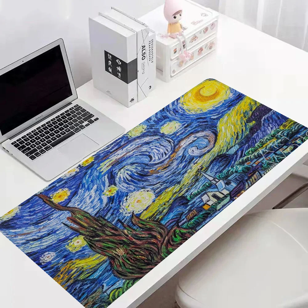 V-Van-GoghS-Desk-Mat-Pc-Gamer-Mause-Pad-Mouse-Rug-Gaming-Accessories ...