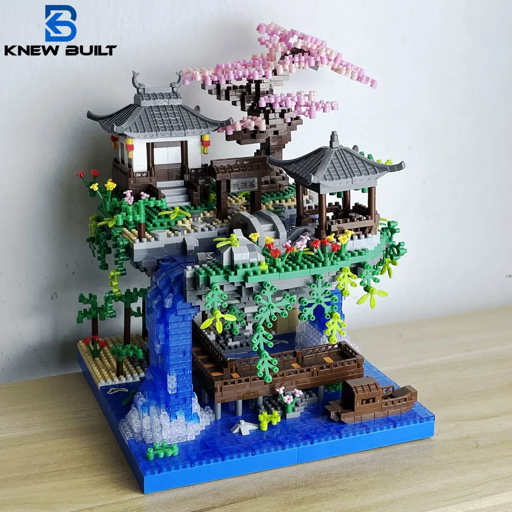 Taohuatan-Lake-Themed-Micro-Brick-Set-with-LED-Lighting-Creative-Adult ...