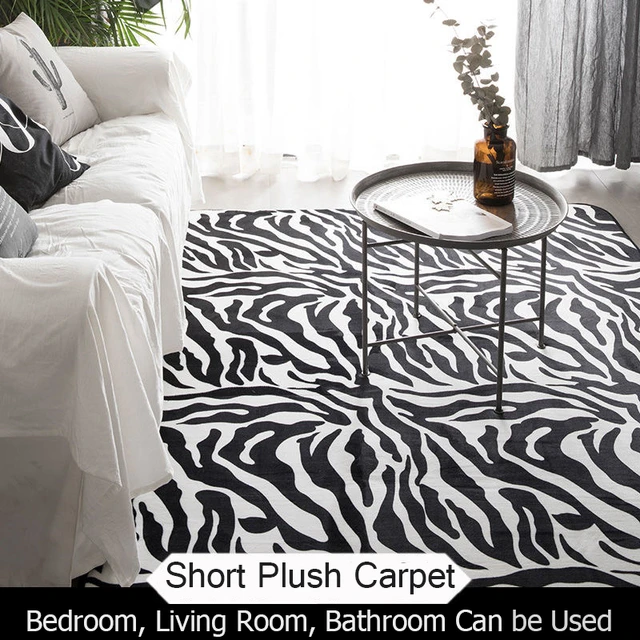 Zebra Texture Carpet