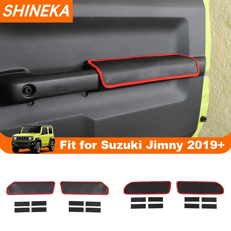 SHINEKA Door Inner Armrest Handle Cover Protective Pad Mat for Suzuki ...
