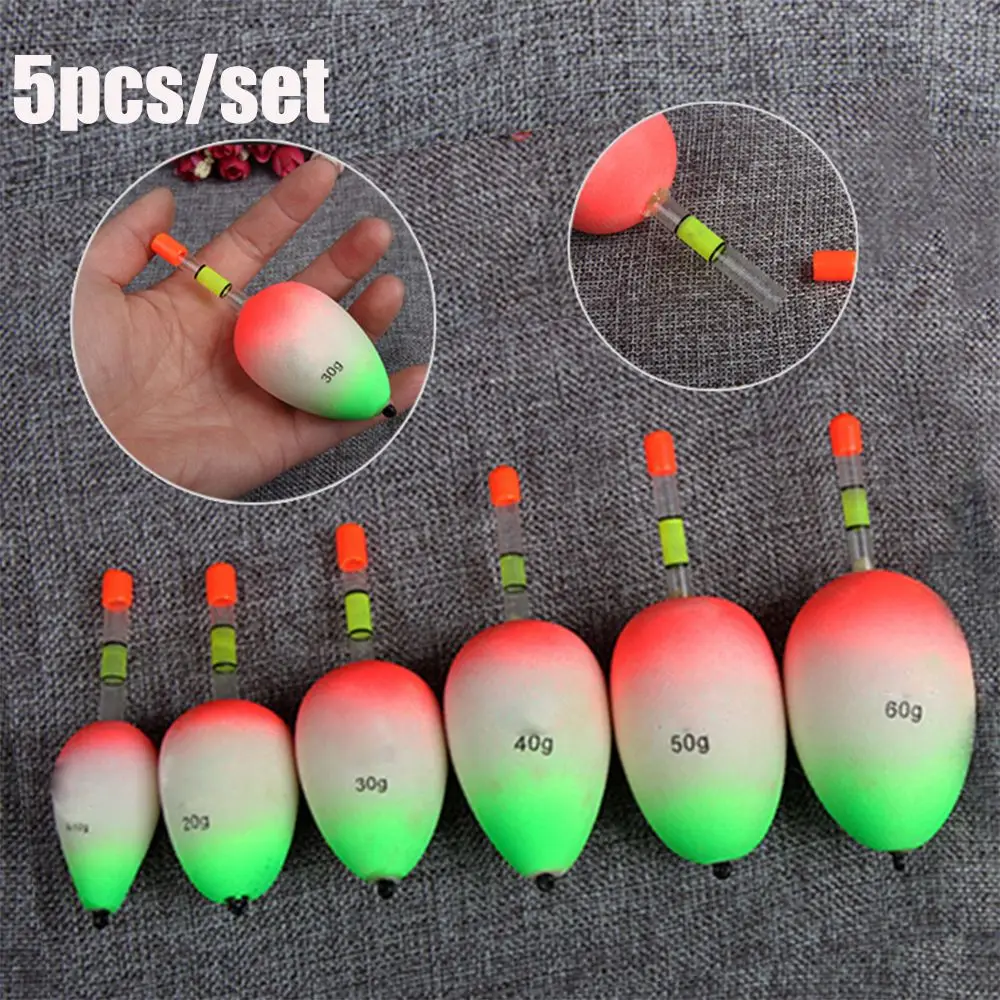 5pcs-set-EVA-Luminous-Floating-Floats-Sea-Rock-Fishing-Striking-Hard ...