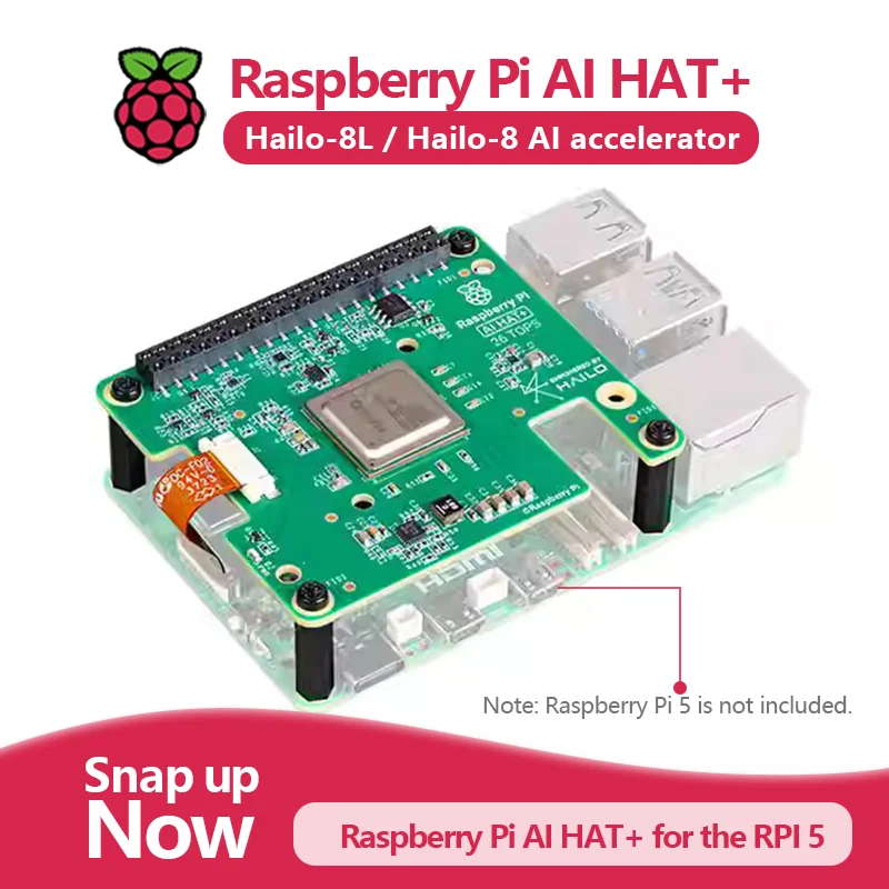 Official-Raspberry-Pi-5-AI-HAT-Artificial-Intelligence-Kit-with-Hailo8l-Hailo8-Accelerator ...