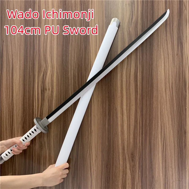 104cm Cosplay Sword 1:1 Anime One Piece Sword Roronoa Zoro Wado ...