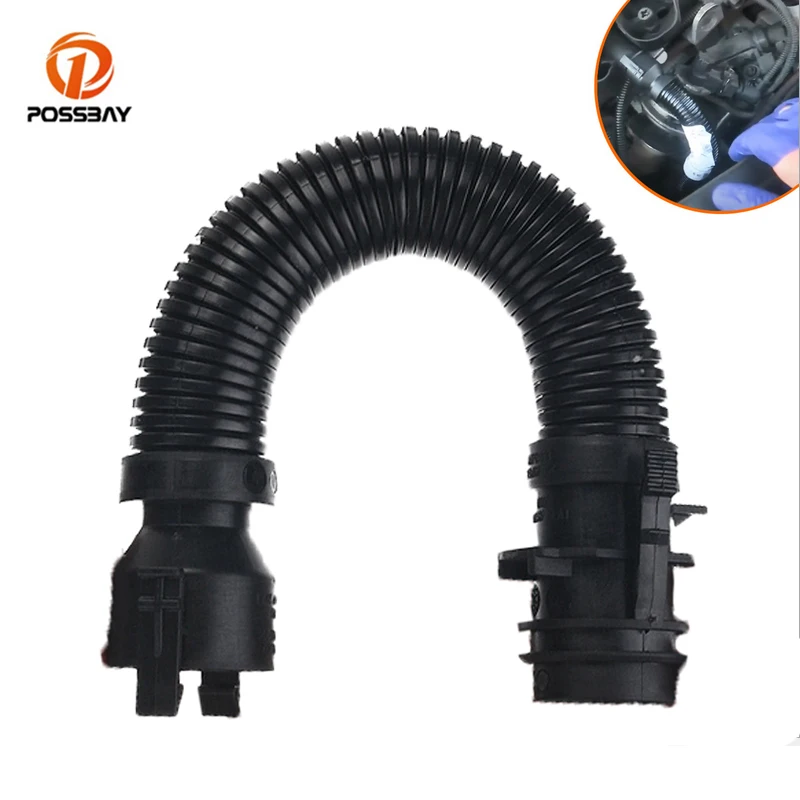 Car-Intake-Manifold-Air-Filter-Inlet-Breather-Hose-Black-Pipe-Rocker ...