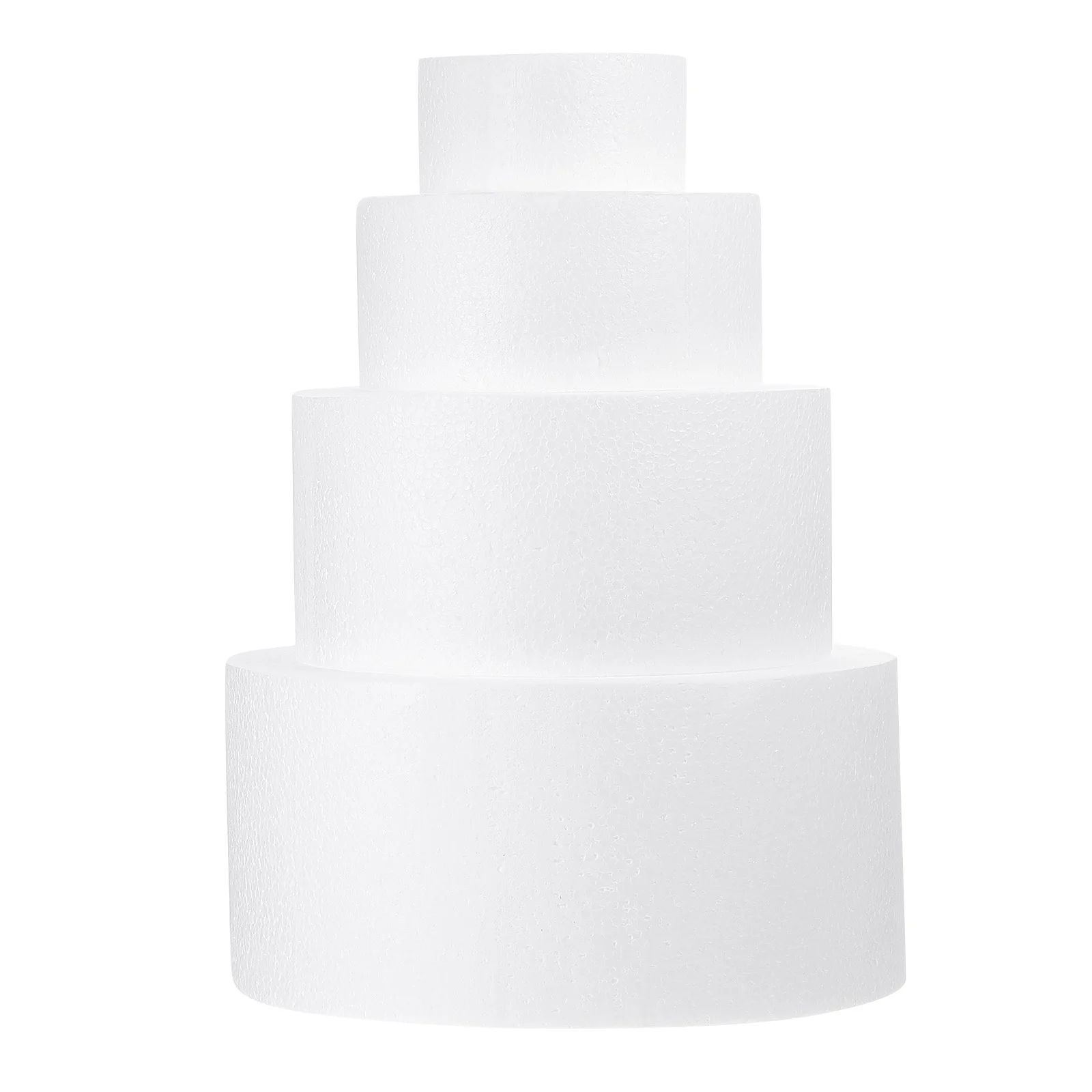 Cake Dummydummies Styro Round Set For Fake Wedding Rounds Polystyrene ...