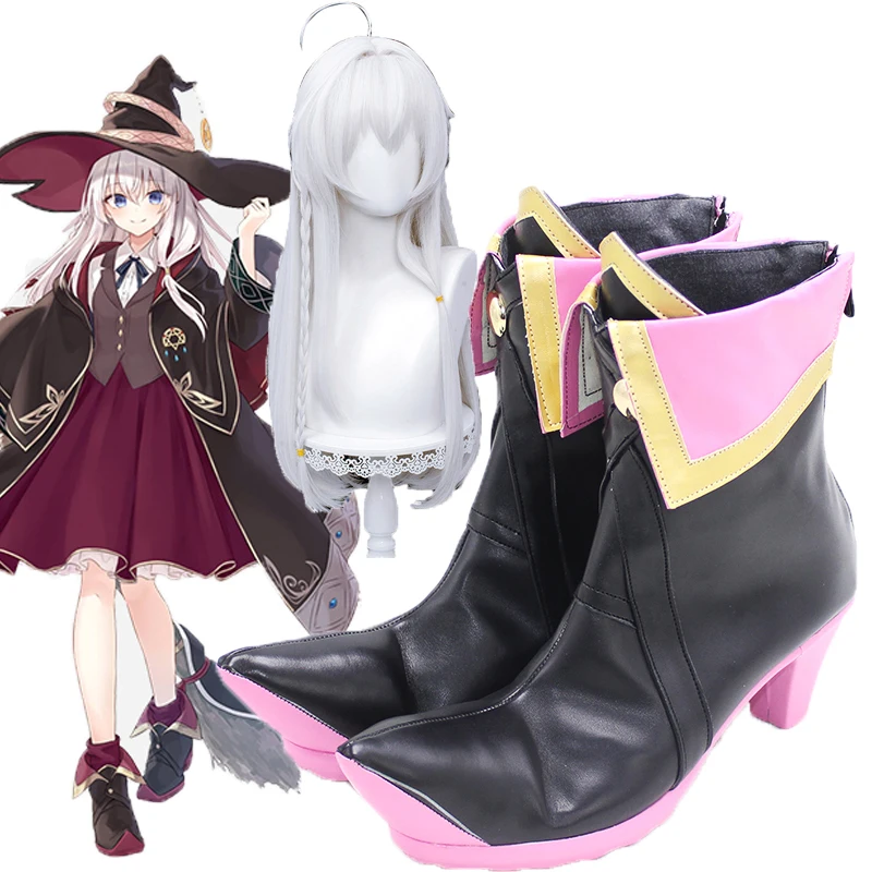 Anime The Journey of Elaina Cosplay Manga Wandering Witch Shoes Boots ...