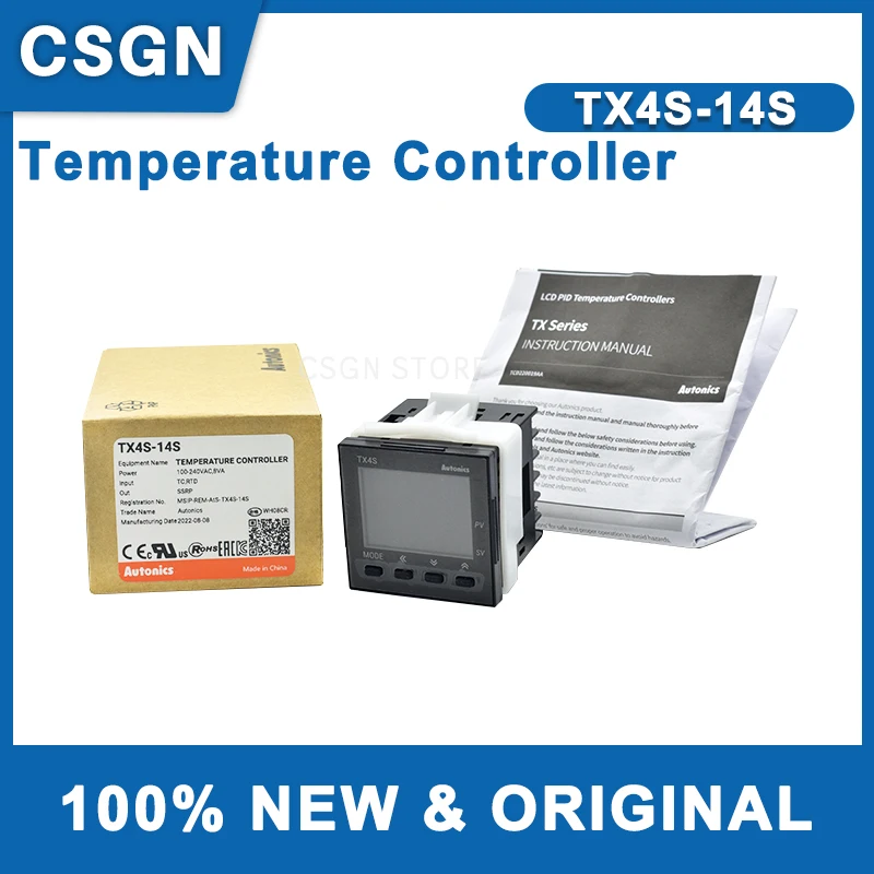 TX4S-14S Autonics Temperature Controller Pid Temperature Controller TX4S