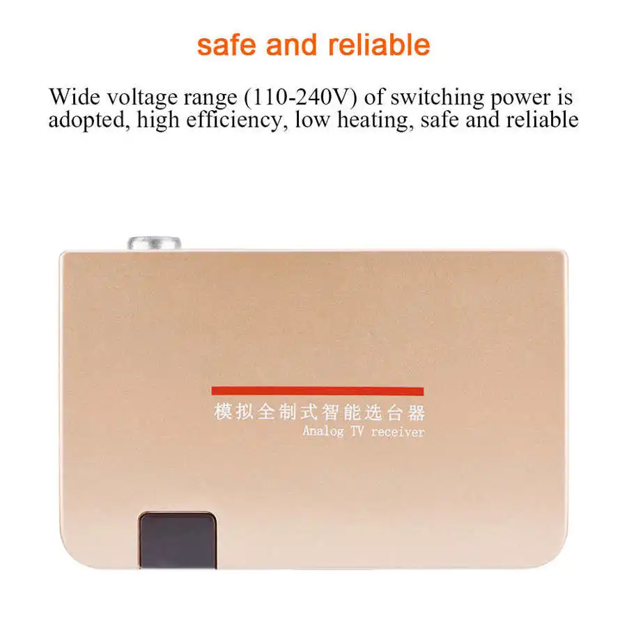 Rf To Hdmi All-standard Converter Analog Tv Receiver Adapter Digital ...