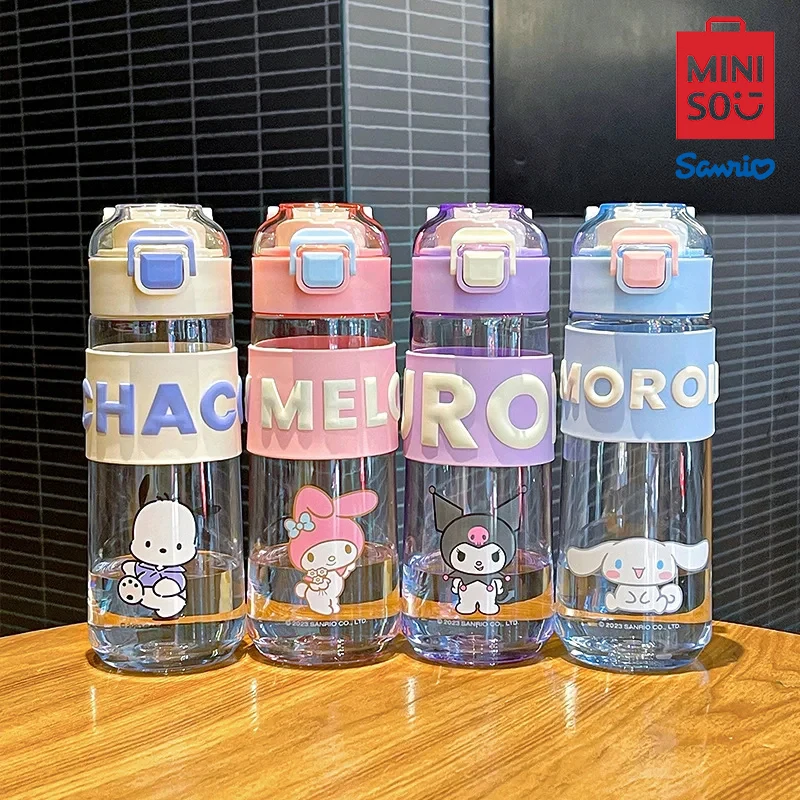 MINISO-Sanrio-Kawaii-Cartoon-Cup-490ML-Kids-Cute-Cup-My-Melody-Outdoor ...
