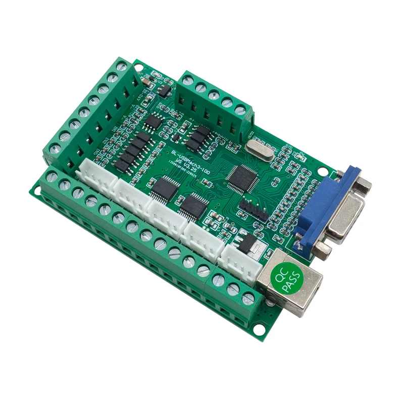 1pcs Driver Board Breakout Board Cnc Usb Mach3 100khz 5 Axis Interface ...
