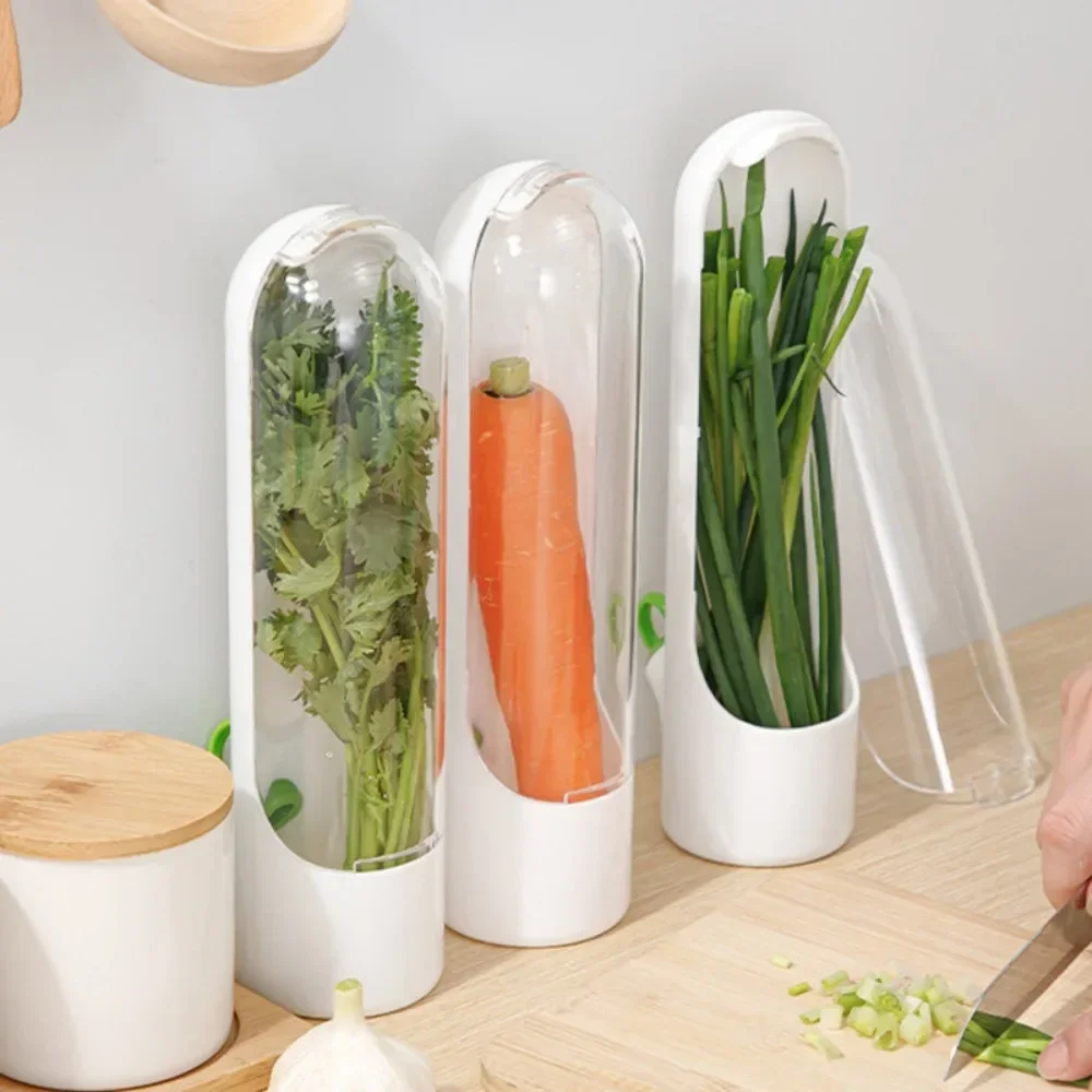 Herb-Saver-Premium-Herb-Storage-Container-Vegetable-Preserving-Bottle ...