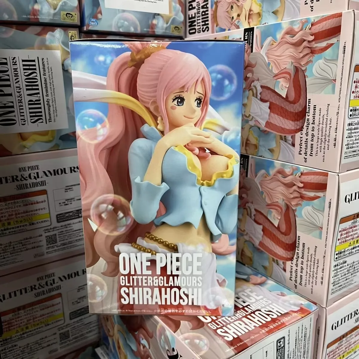 Original Bandai ONE PIECE Shirahoshi Anime Action Figures Collection ...