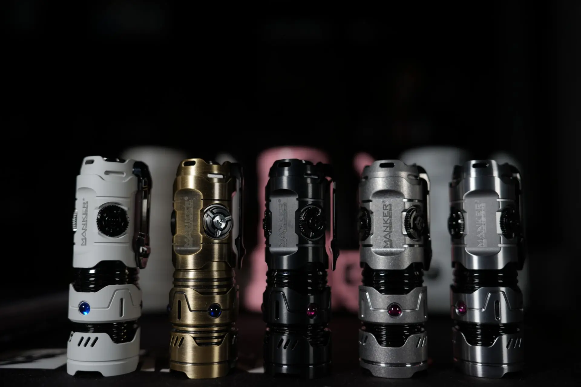 2022 New Manker Timeback IIII 2500 Lumens Spinner Flashlight (5 Version ...